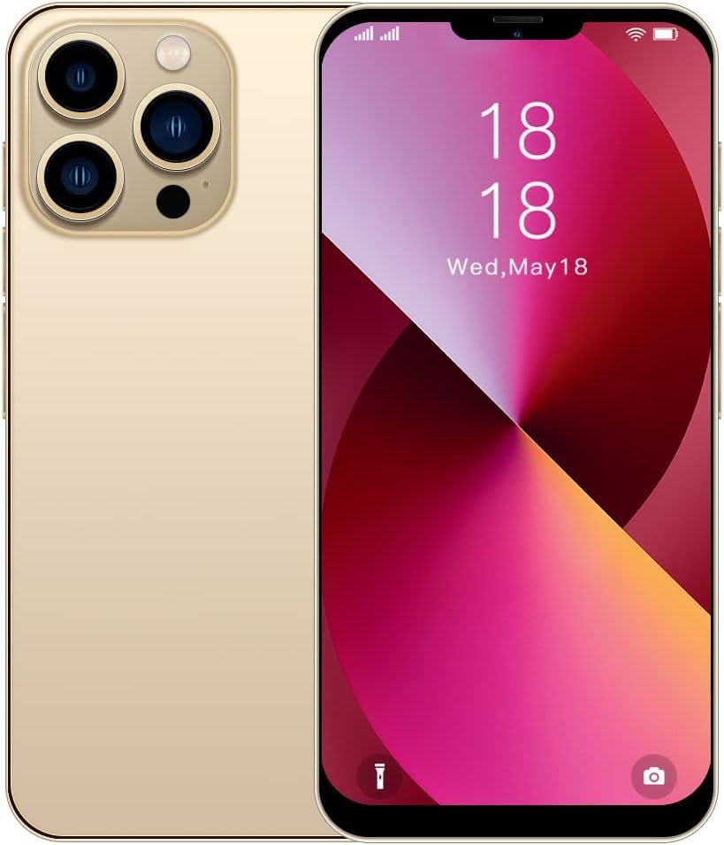 **NON FUNCTIONAL**(FOR PARTS ONLY) Unlocked Smartphone 6.7inch Cell Phone IP14pro 2+16GB HD Full ...