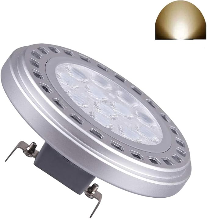 Led AR111 Bulb G53 Spotlight 15W 30°Beam View Angle Day Light 4000k SMD ...