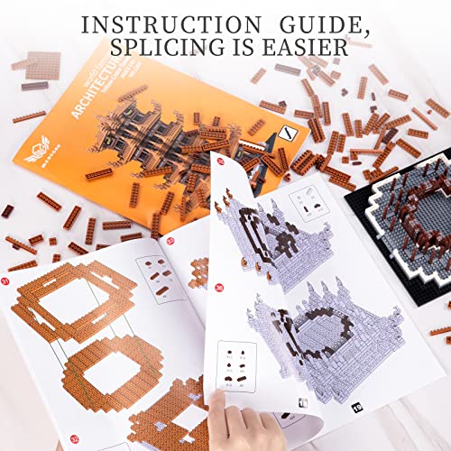 Micro Building Blocks Mini Blocks Yellow Crane Tower Building Sets ...