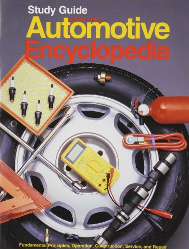 Automotive Encyclopedia: Study Guide (Workbook): Toboldt, William K ...