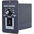 Amazon.com : DC Motor Speed Controller Variable Speed Switch DC 12-60V 40A PWM Brush Motor Speed ...