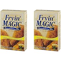 Amazon.com : Fryin' Magic Seasoned Coating Mix (Two-Pack) : Grocery ...