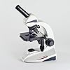 Leica DM300 Monocular Microscope, Mechanical Stage, with 100x Objective ...