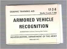 Armored Vehicle Recognition Graphic Training Aid 17-2-8 Study Cards 1 ...