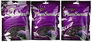 Sunsweet, Plums Sweets, Dark Chocolate Covered Prunes, 6oz Bag (Pack of ...