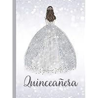 Mis quince años: Quinceañera Guest Book Hardcover | 15 year old ...