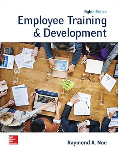 Employee Training & Development (8th Edition) Solutions | Course Hero