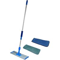 Amazon.com: Real Clean 48 inch Commercial Microfiber Mop Kit : Health ...