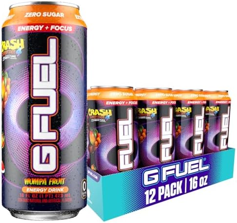 G Fuel Wumpa Fruit Energy Drink, 16 oz can, 12-pack case price in UAE ...
