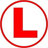 CVANU L-Board Learning Driver Reflective Sign Hood, Bumper, Sides ...