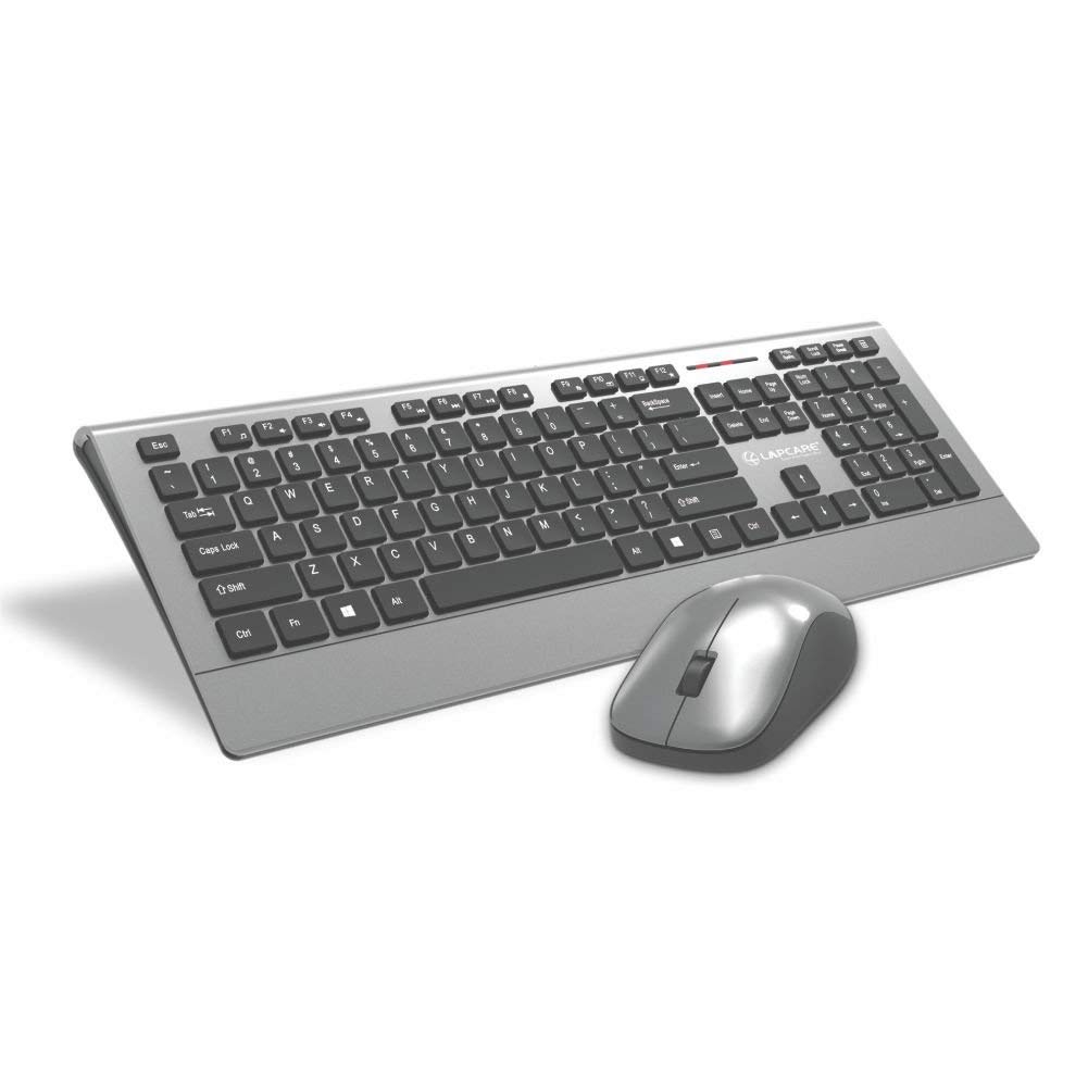 Lapcare Smartoo Wireless Membrane Keyboard and 1200 DPI Mouse Combo ...