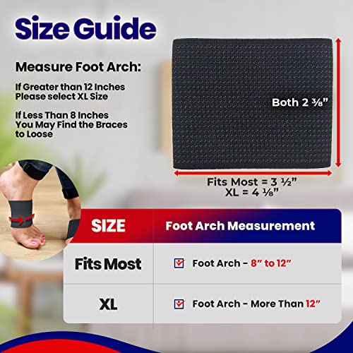 Plantar Fasciitis Arch Supports - Compression Sleeves Foot Brace For ...