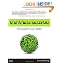 Amazon.com: Statistical Analysis: Microsoft Excel 2010 (9780789747204): Conrad Carlberg: Books