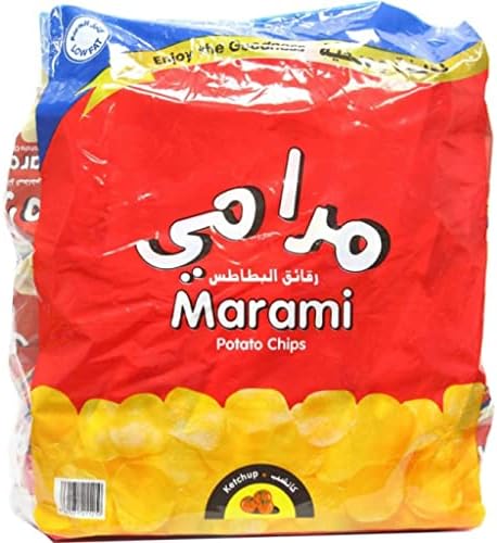 Marami Ketchup Potato Chips,18 X 12 G price in Saudi Arabia | Amazon ...