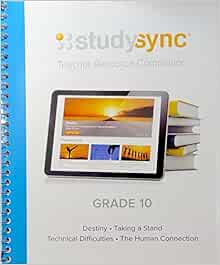 StudySync GRADE 10 Teacher Resource Companion: BookheadEd Learning LLC ...