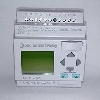 IDEC Corp. FL1EH12RCA SMART RELAY 24VAC AC INPUT RELAY: Electronic ...