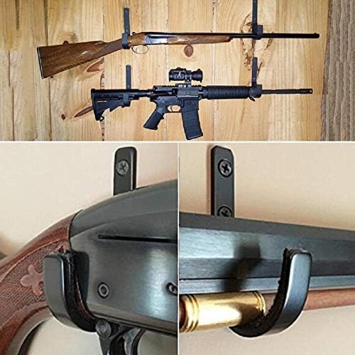 SHI-YM-Racks, 1 Paire Gun Support Mural Support de Rangement Fusil J ...