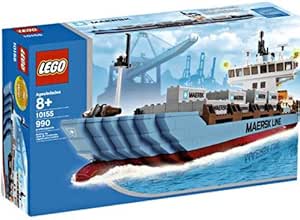 LEGO 10155 - Buque contenedor Maersk Line : Amazon.es: Juguetes y juegos