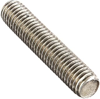 18-8 Stainless Steel Fully Threaded Stud, 1/2"-13 Thread Size, 2-1/2 ...