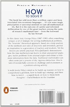 How to Solve It: A New Aspect of Mathematical Method (Penguin Science ...