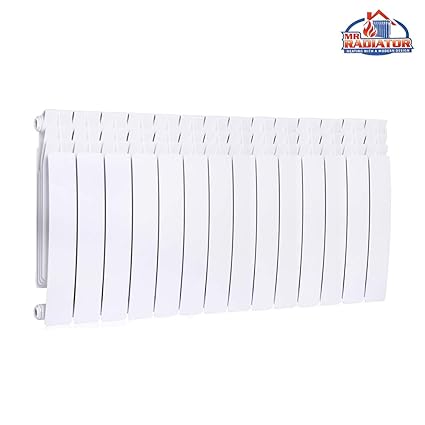 Mr Radiator Wall Mount Radiator Heater for Water, Bimetal Die Cast ...