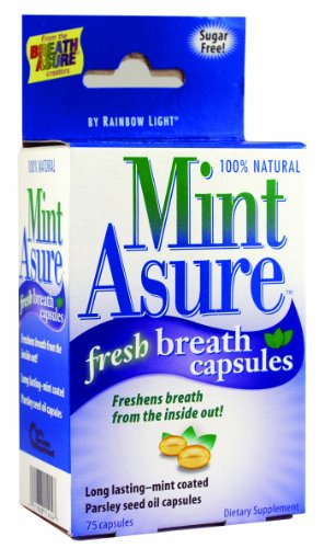MintAsure Internal Breath Freshener, 75 capsules in Pakistan - StarShop.pk