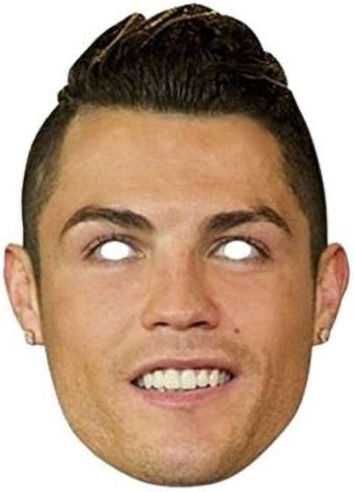 Amazon.com: Real Madrid CF Cristiano Ronaldo Mask: Clothing