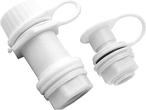 Amazon.com: Cooler Replacement Threaded Drain Plug&Triple Snap Drain ...