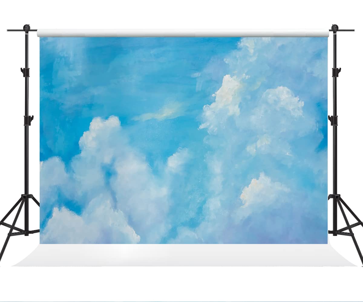 Kate 10×8ft Sky Clouds Photography Backdrop Blue Portrait Backdrop ...