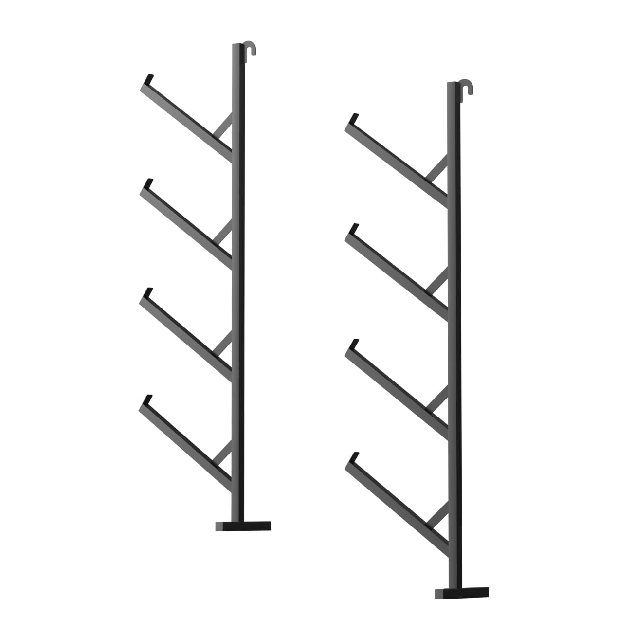 GarveeTech 2 Pack Shipping Container Pipe Rack, 4-Tier Heavy-Duty ...