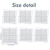 Graph Paper Sticky Notes - 12 Pads 300 Sheets Mini Graph Post It Notes ...