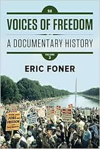 Amazon.com: Voices of Freedom: A Documentary History (Fifth Edition ...
