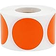 Amazon.com : Orange Color Coding Labels for Organizing Inventory 1 1/2 ...