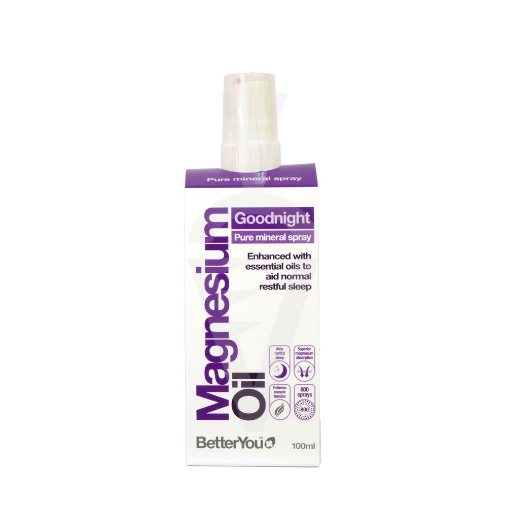 Amazon.com: BetterYou Magnesium Oil Original Spray, 100ML Bottle ...