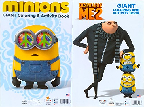 Buy Minions Movie Exclusive Giant Coloring and Activity Books with ...