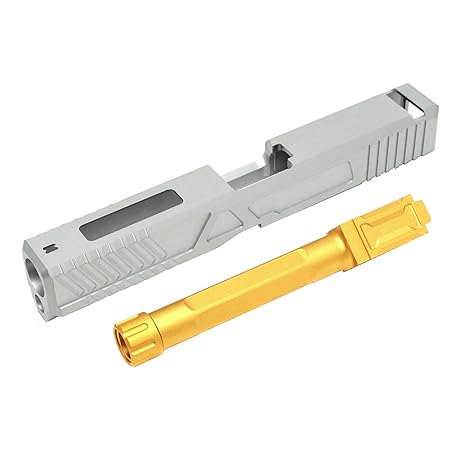 Mua MITA Aluminum Slide CNC Custom Slide Kit for Tokyo Marui GBB GLOCK G17 Glossy Silver MITA ...