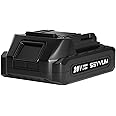 Amazon.com: SEYVUM 20V MAX 2.0 Ah Lithium-Ion Battery-Pack, Rechargeable Replacement Battery ...