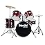 Amazon.com: Drum Set Full Size Adult 5-piece Complete Metallic Blue ...