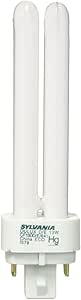 Sylvania (10 Pack) 20667 CF13DD/E/841/ECO 13-Watt 4100K 4-Pin Double Tube Compact Fluorescent ...