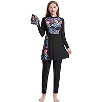 Hijabi Swimming Suits IDOPIP Muslim Swimsuits For Women Islamic Arabic ...
