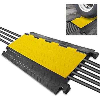 Amazon.com: Hose & Cable Protection Ramp - Extra Heavy Duty Four ...