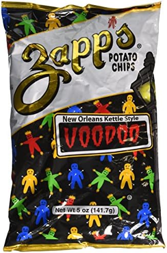 Zapps Potato Chips - NEW ORLEANS KETTLE STYLE VOODOO - 2 x 5 oz ...
