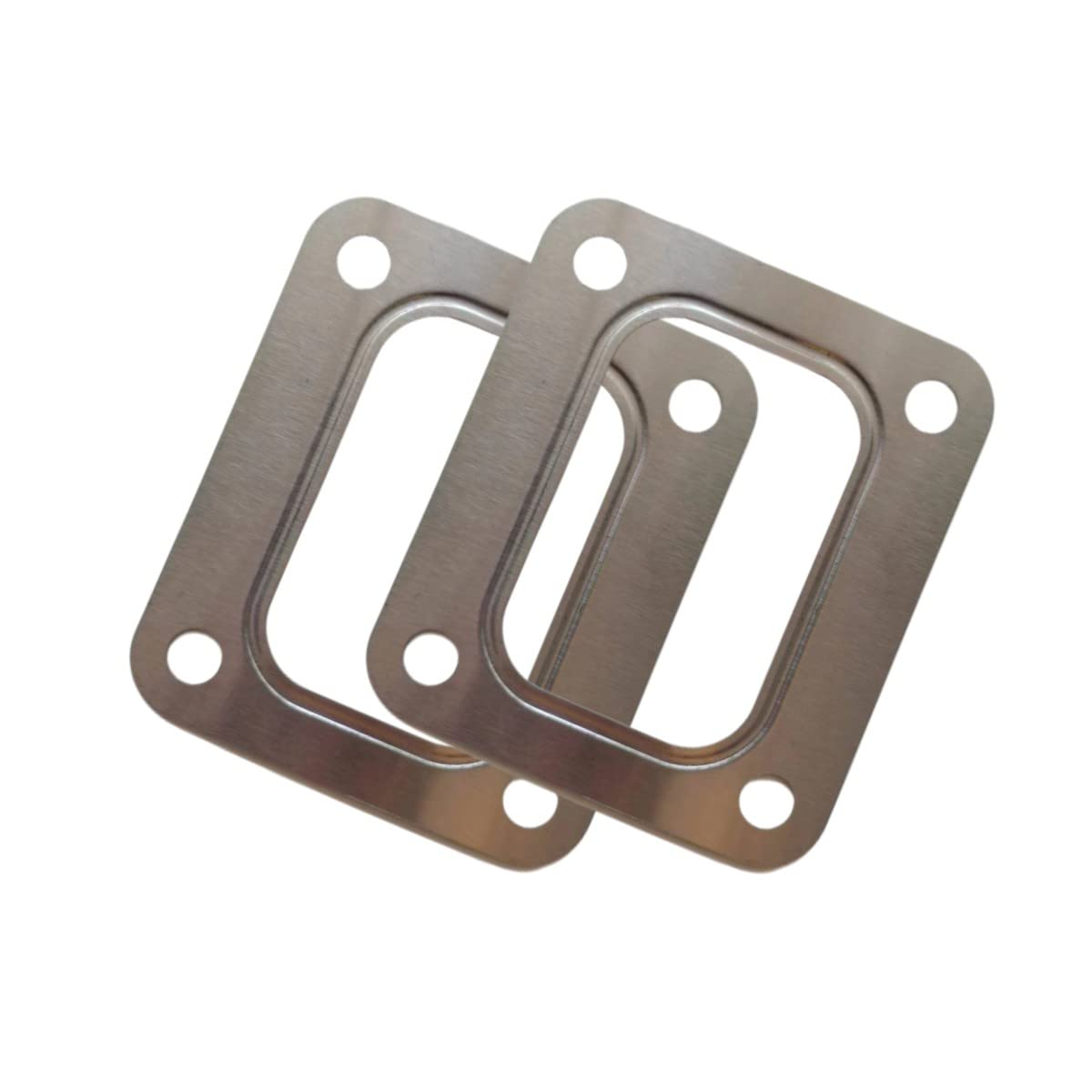 2 Pack T4 Turbo Turbocharger Inlet Twin Scroll Gasket Stainless Steel ...