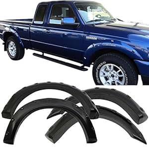 Amazon.com: Fender Flares Fits 1998-2011 Ford Ranger | XL XLT Boss ...