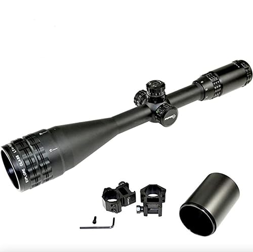 Hunting Rifle Scope R/G/B Illuminated Riflescope, Adjustable Objective ...