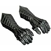 Amazon.com: Black Medieval Nazgul Wearable Gloves Set Pair Armour ...