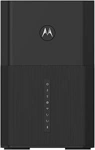 Amazon.com: Motorola MT8733 WiFi 6 Router + Multi-Gig Cable Modem + 2 ...