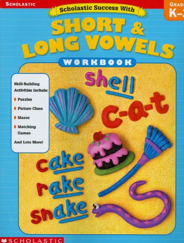 Amazon.com: Scholastic Success With: Short & Long Vowels Workbook ...