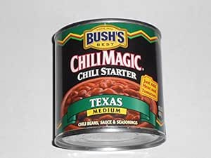 Amazon.com : BUSH'S BEST CHILI MAGIC, Chili Starter Texas Medium (Pack ...