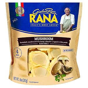 Rana Meal Solutions Giovanni Mushroom Ravioli, 10 oz: Amazon.com ...